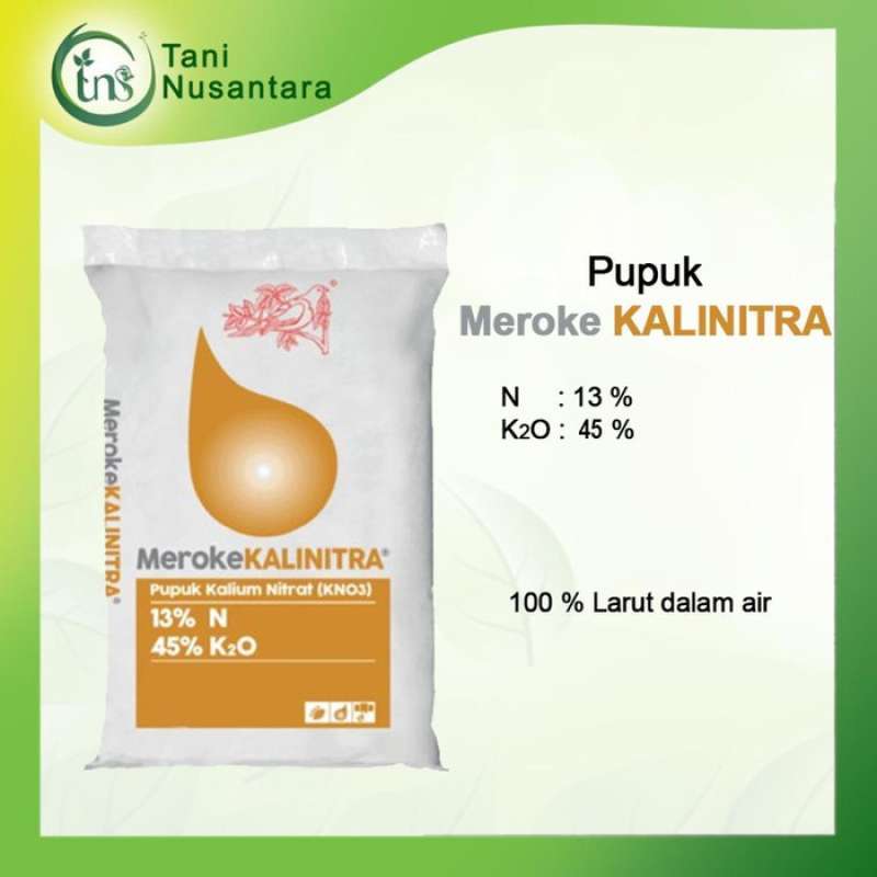 Promo Pupuk Kalium Nitrat Kno3 Meroke Kalinitra 1 Kg Diskon 33% Di ...