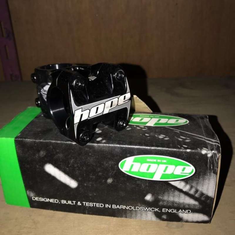 Jual Stem Sepeda Hope Dh 0 Deg 50mm Os Black Di Seller Omega Mart ...