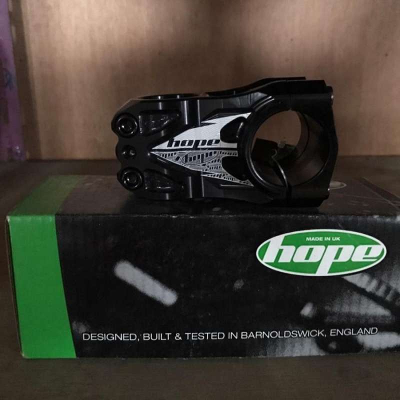 Jual Stem Sepeda Hope Dh 0 Deg 50mm Os Black Di Seller Omega Mart ...