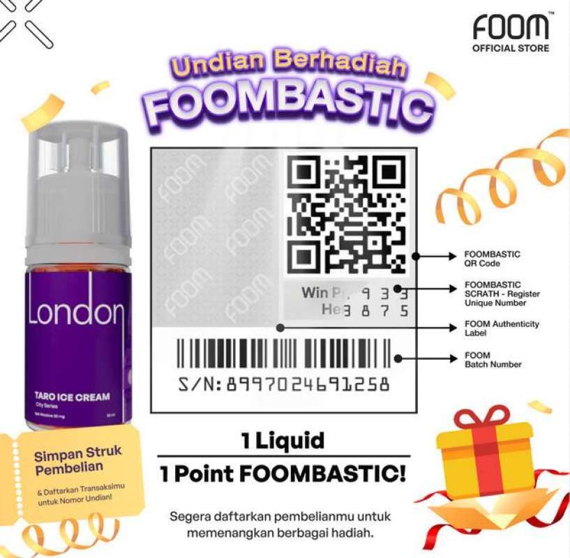 Jual Foom Liquid Flooid Vss City Series 30ml Di Seller Vaporit Surabaya ...