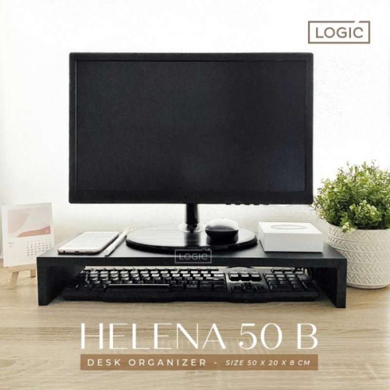 Jual Monitor Stand / Meja Rak Komputer / Meja Laptop / Logic Helena 50b ...