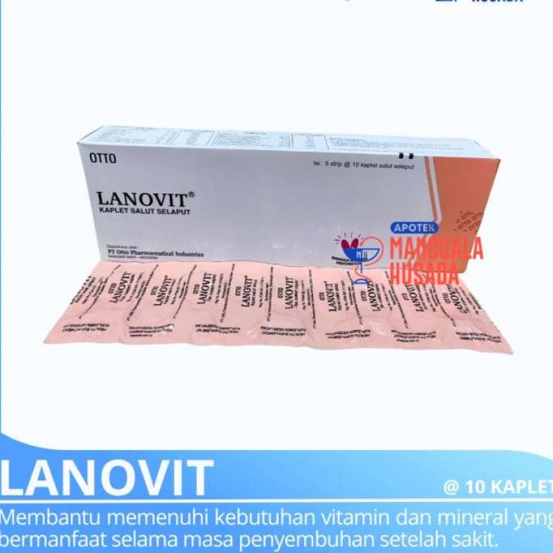 Jual Lanovit Multivitamin Per Strip @ 10 Kaplet Di Seller Apotek ...