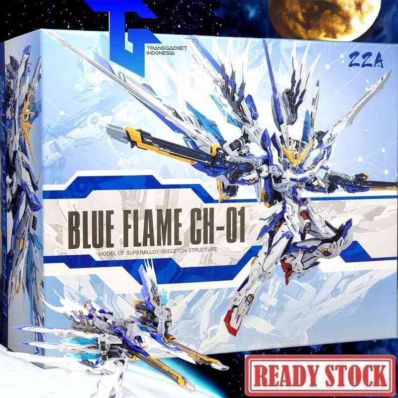 Promo Supernova Zza Model Mg Blue Flame Ch-01 Metal Frame Structure 1/ ...
