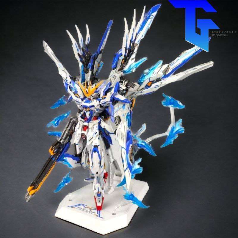 Promo Supernova Zza Model Mg Blue Flame Ch-01 Metal Frame Structure 1/ ...