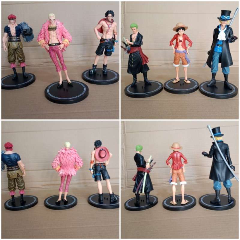 Promo MAINAN ACTION FIGURE MONKEY D LUFFY ZORO ACE ONE PIECE WANO ...