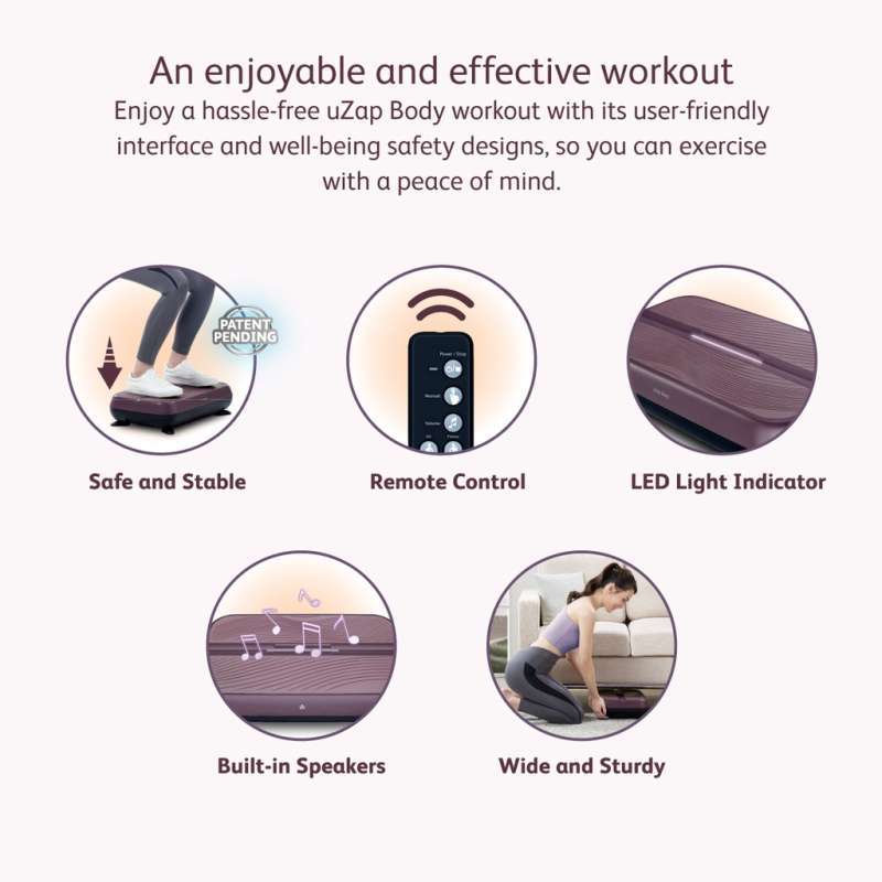 Promo Osim Uzap Body Vibration Exercise Board Diskon 30% Di Seller Osim ...