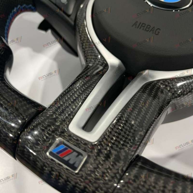 Jual STIR BMW M SPORT STEER SERI 3 F30 CARBON FIBER - RPM GAUGE LED ...