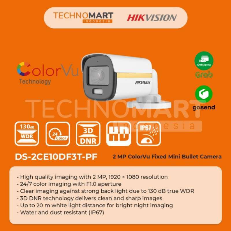 Promo DS-2CE10DF3T-PF - HIKVISION TURBO HD CAMERA 2 MP COLORVU Diskon ... Promo DS-2CE10DF3T-PF - HIKVISION TURBO HD CAMERA 2 MP COLORVU Diskon ...