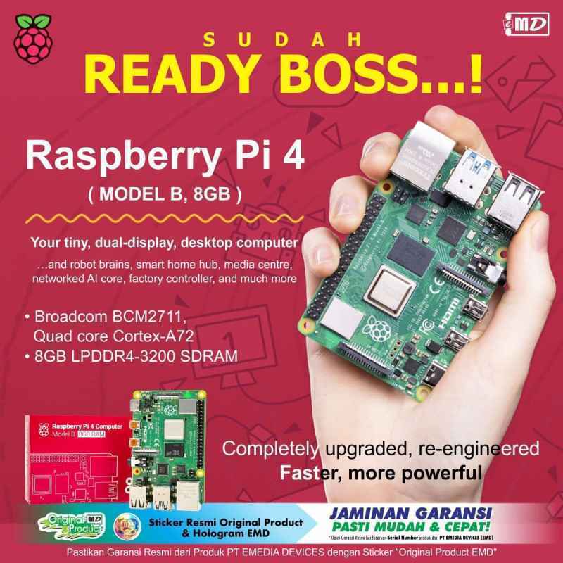 Jual Raspberry Pi Terbaru Juni 2024 100% Original – Official Store ...