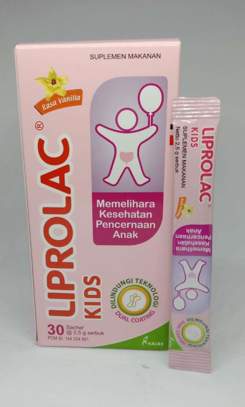 Promo Liprolac Kids 10 Sachet Suplemen Pencernaan Anak Diskon 33% Di ...