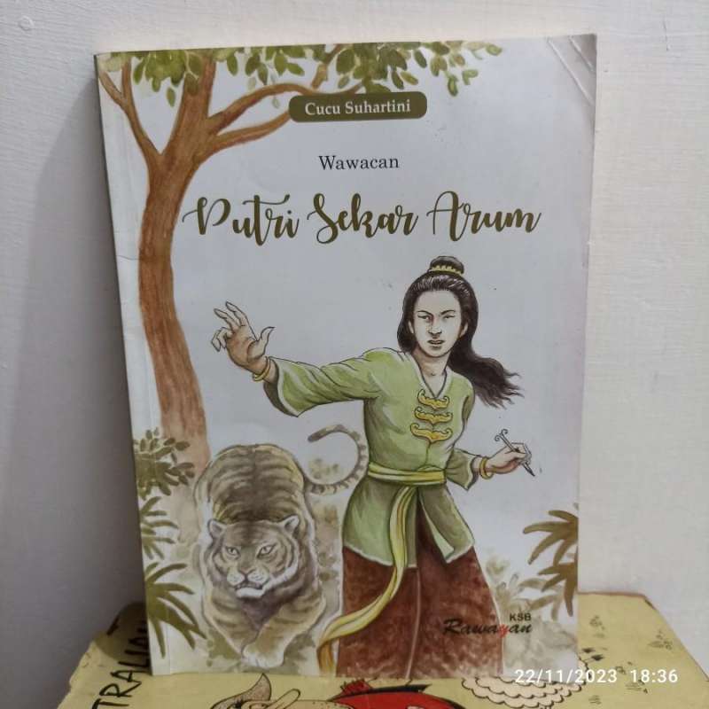 Jual Buku Sastra Wawacan Putri Sekar Arum Bahasa Sunda 142 Hal Cucu ...