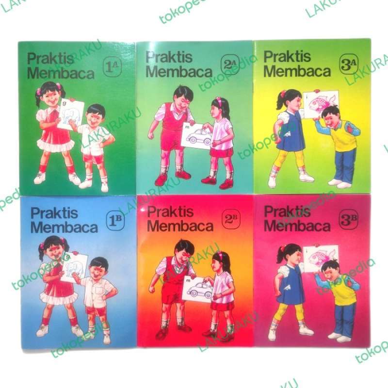Promo PRAKTIS MEMBACA MANDIRA 1A/1B/2A/2B/3A/3B BUKU TK PAUD Diskon 23% ...