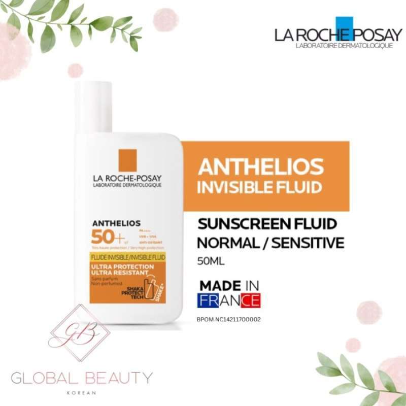 Promo La Roe Posay Anthelios Fluid Spf 50+ Sunscreen Kulit Normal ...