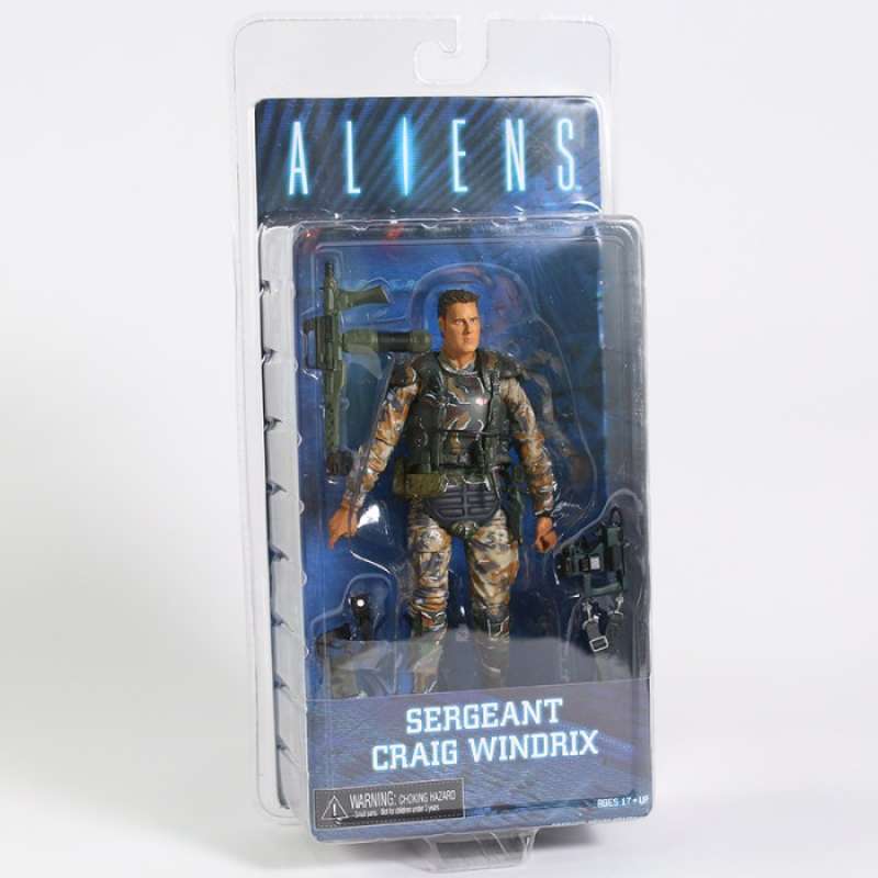 Promo NECA ALIENS SERGEANT CRAIG WINDRIX PVC Action Figure Diskon 23% ...