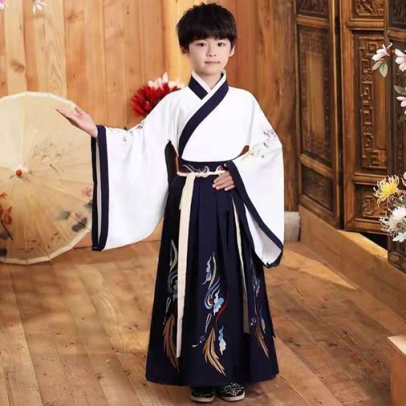 Jual Baju Negara China Prince Hanfu Red White Imlek Un Day ...