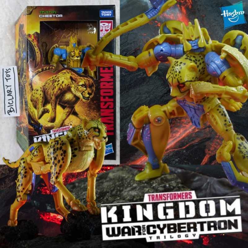 Promo Transformers Kingdom War For Cybertron Cheetor Cheetah Beast Wars ...