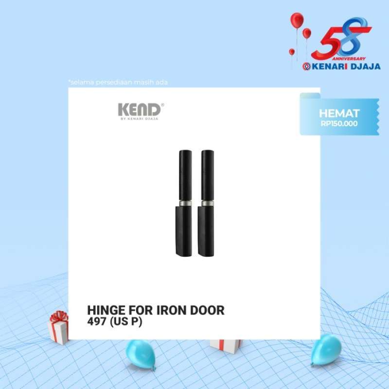 Promo Engsel Pintu Besi | Steel Door Hinge KEND 497 US P Diskon 23% di ...