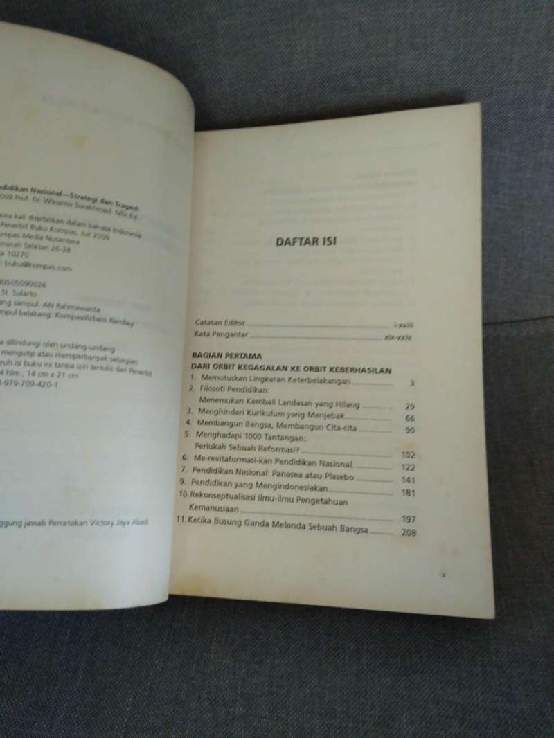 Jual Pendidikan Nasional - Strategi dan Tragedi - Prof Dr Winarno ...