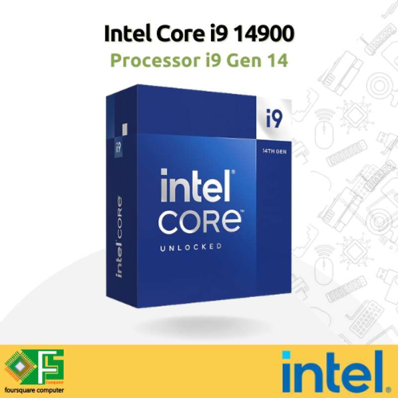 Jual Processor Intel Generasi 14 Core i9 14900 Box Resmi di Seller ...