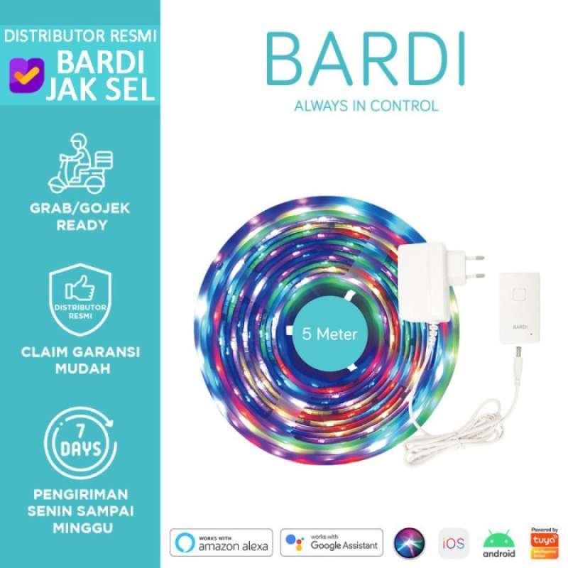 Promo BARDI LED FLOWING STRIP 5M WITH ADAPTOR - LED STRIP ...