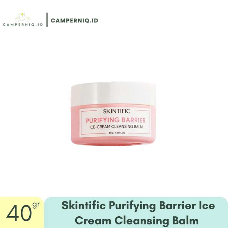 Promo Skintific Purifying Barrier Ice Cream Cleansing Balm 40g Diskon ...