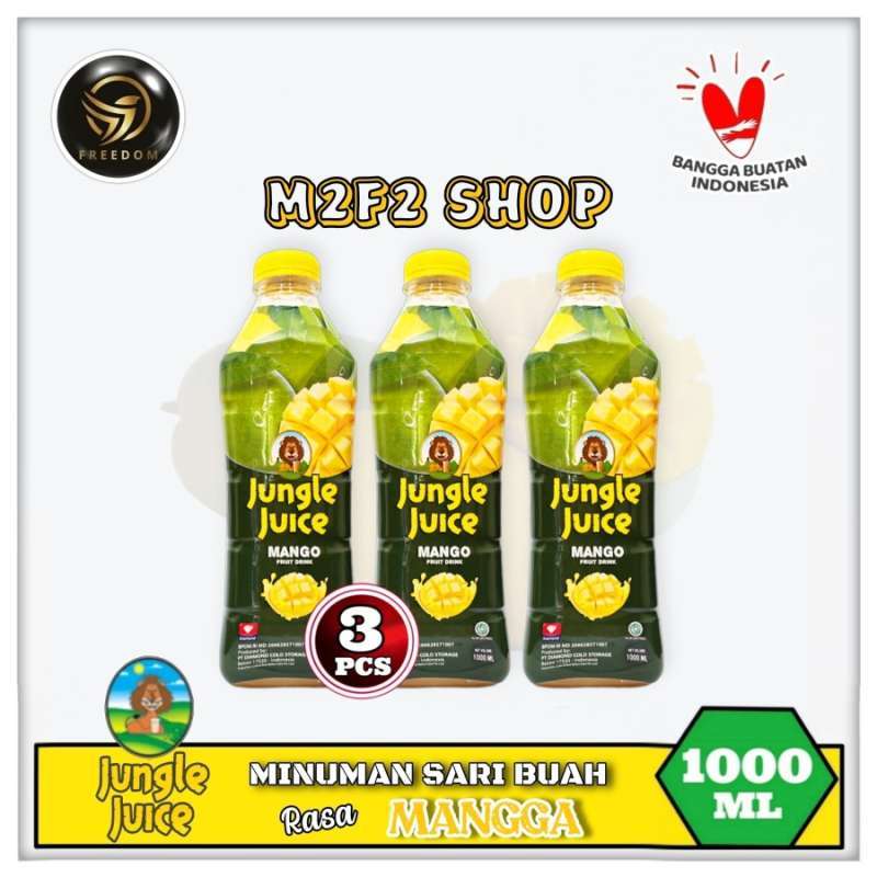 Promo Diamond Jungle Juice Mango | Jus Mangga Botol Pet - 1000 ml | 1 ...