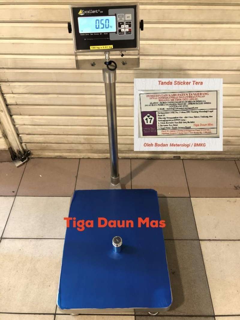 Jual Timbangan Lantai Water Proof / Timbangan anti air kapasitas 150 kg di Seller TDM Grosir ...