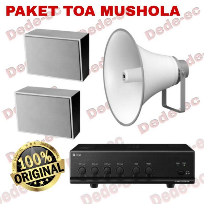 Promo Paket Amplifier TOA ZA 230 W+Corong Toa 25watt(original products ...