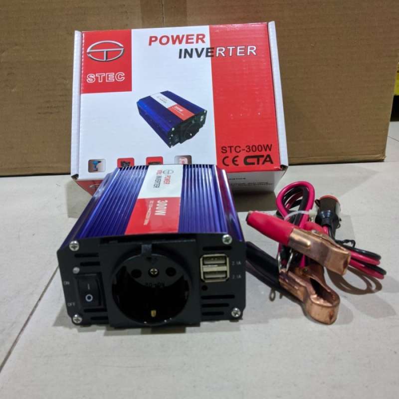 Promo Inverter 300W DC to AC / 12V 300W STEC Diskon 23% di Seller Rhmd - Cengkareng Barat, Kota ...