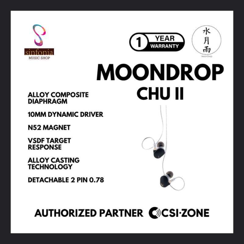 Promo Moondrop CHU2 / CHU 2 / CHU II Dynamic Driver in Ear Monitor ...