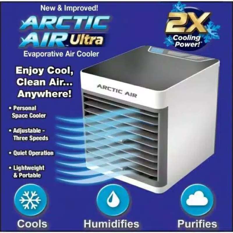Jual arctic air ultra 2x cooling power ac mini portable air cooler 7 ...