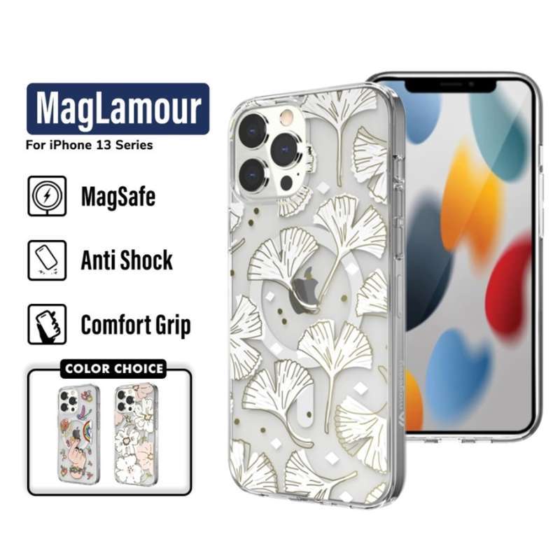 Promo Case iPhone 13 Pro Max Mini SwitchEasy MagLamour Cute Flower ...
