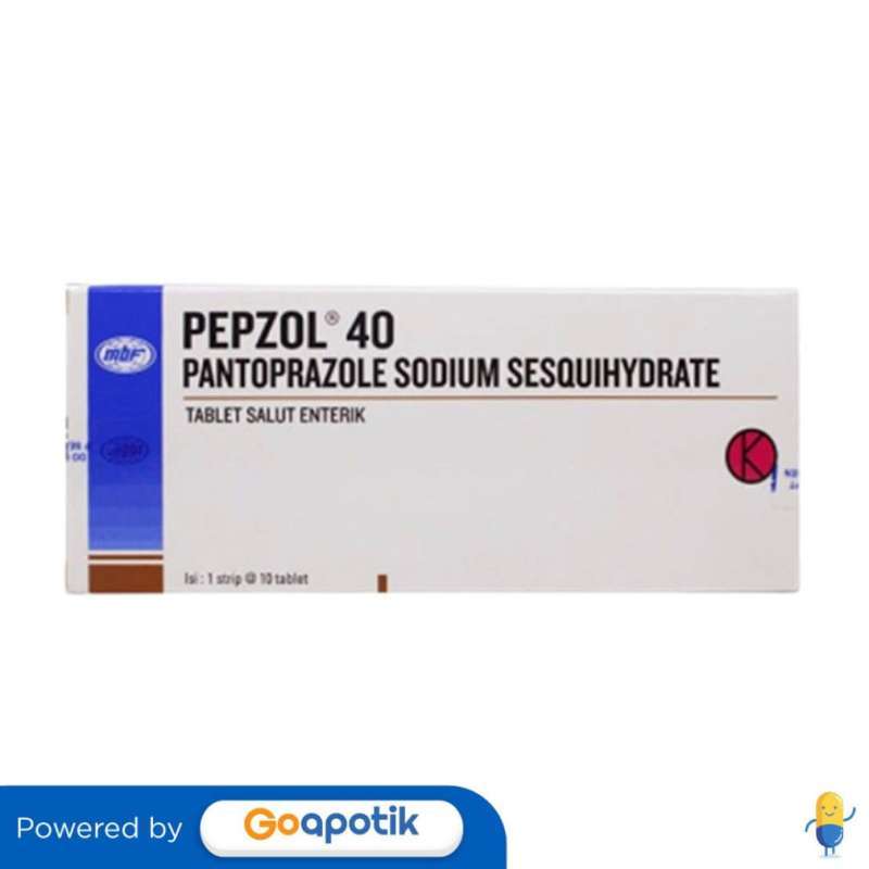 Jual PEPZOL 40 MG BOX 10 TABLET di Seller Apotek Al-fatih - Semper ...
