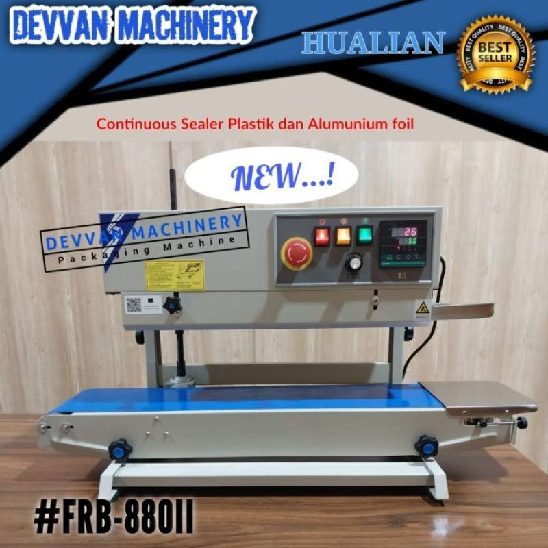Promo Continuous Band Sealer Frb-880 Ii Mesin Segel Plastik Kemasan ...