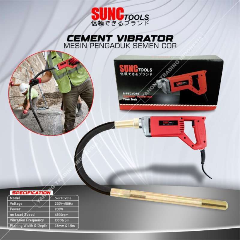 Promo Mesin Vibrator Listrik Pemadat Cor Semen Beton Tembok Diskon 23% ...