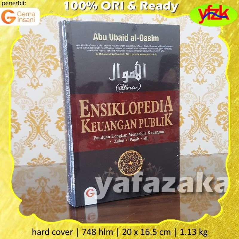 Promo Buku Kitab Al-Amwal Ensiklopedia Keuangan Publik Diskon 23% di ...