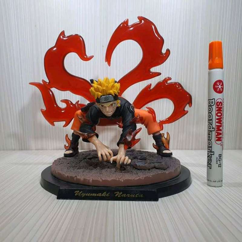 Jual Mainan Action Figure Uzumaki Naruto Naruto Tail Mode Vs Orocimaru ...