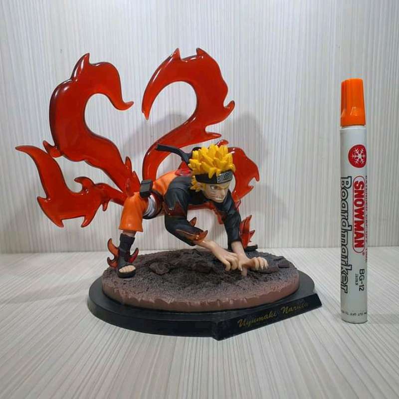 Jual Mainan Action Figure Uzumaki Naruto Naruto Tail Mode Vs Orocimaru ...