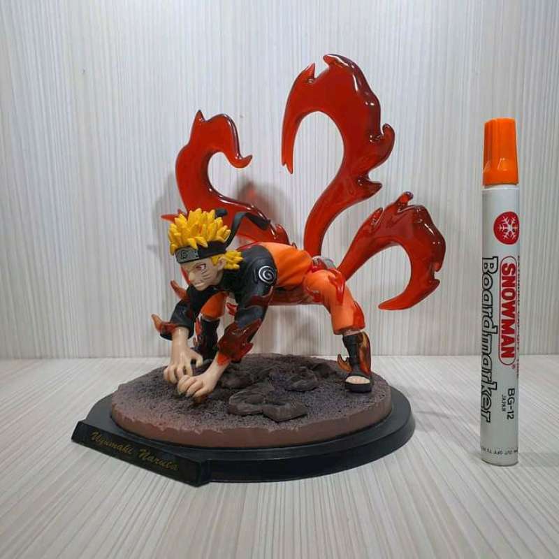Jual Mainan Action Figure Uzumaki Naruto Naruto Tail Mode Vs Orocimaru ...