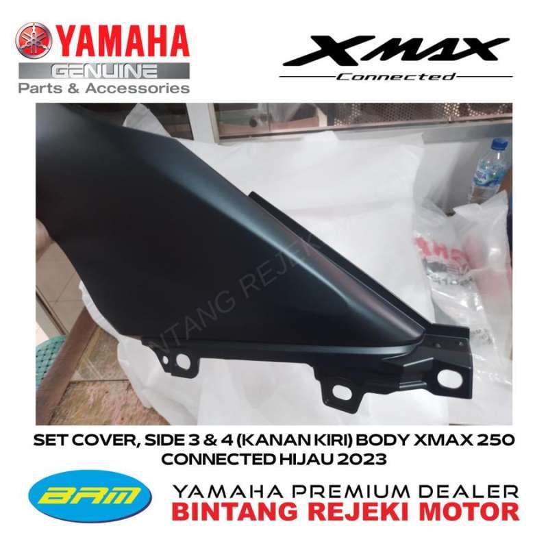 Jual SET COVER, SIDE 3 & 4 (KANAN KIRI) BODY XMAX 250 CONNECTED HIJAU ...