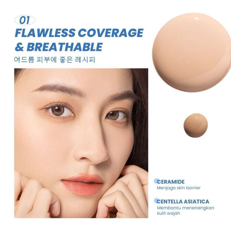 Jual YOU Cloud Touch Dreamy-fit Lasting Mesh Cushion | Cushion ...