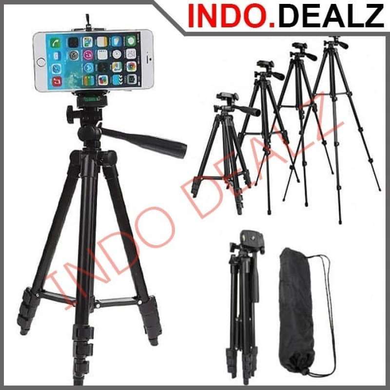 Jual tripod 1 meter tripod kamera tripod handphone vlogger youtuber di ...