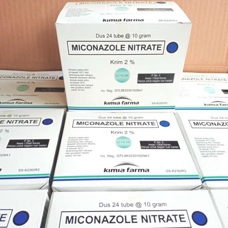 Promo miconazole box 24 tube Diskon 38% di Seller Rizky Putra Shop ...
