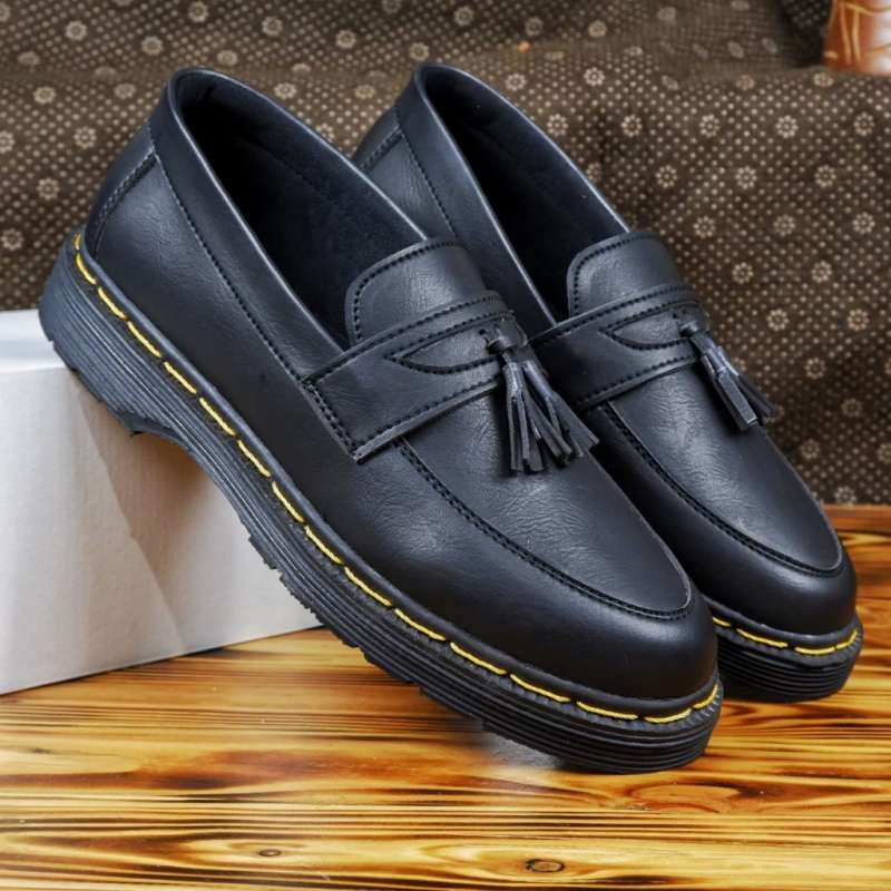 Promo Sepatu Docmart Slip-On Pria Crewger Mdx Sensen Sepatu Formal ...