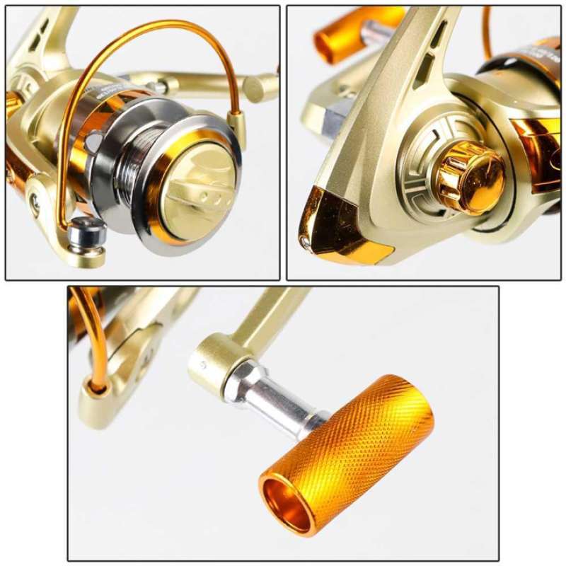 Jual Reel Pancing Spinning 5.2:1 Gear Ratio JF5000 Reel Daido Pancing ...