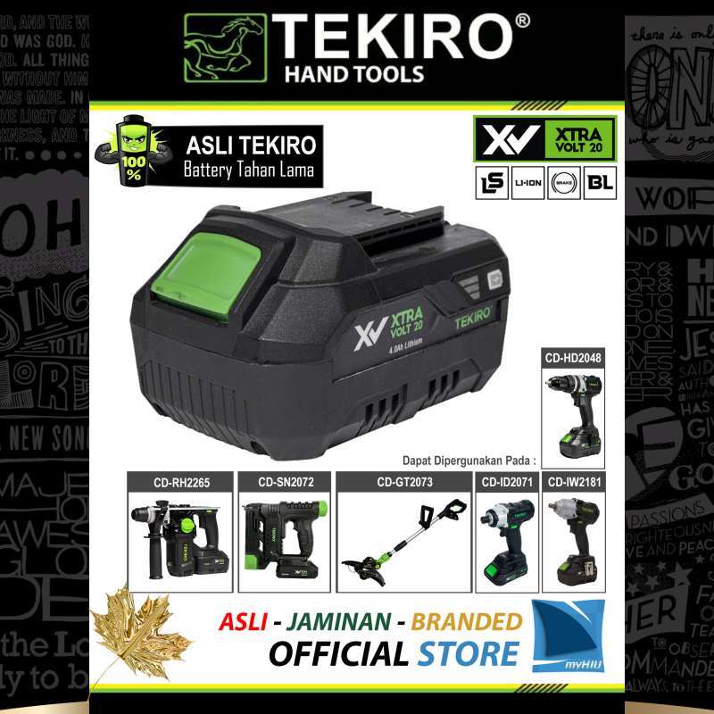 Jual Battery 20 V Baterai 4.0 Ah Batere XV Series Cordless Lithium-Ion ...