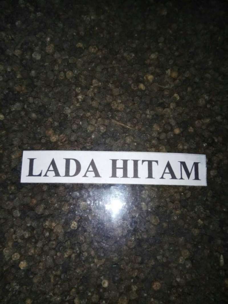 Promo Lada Hitam Butir Pack 1 kg ( Whole Black Pepper) Diskon 33% di ...