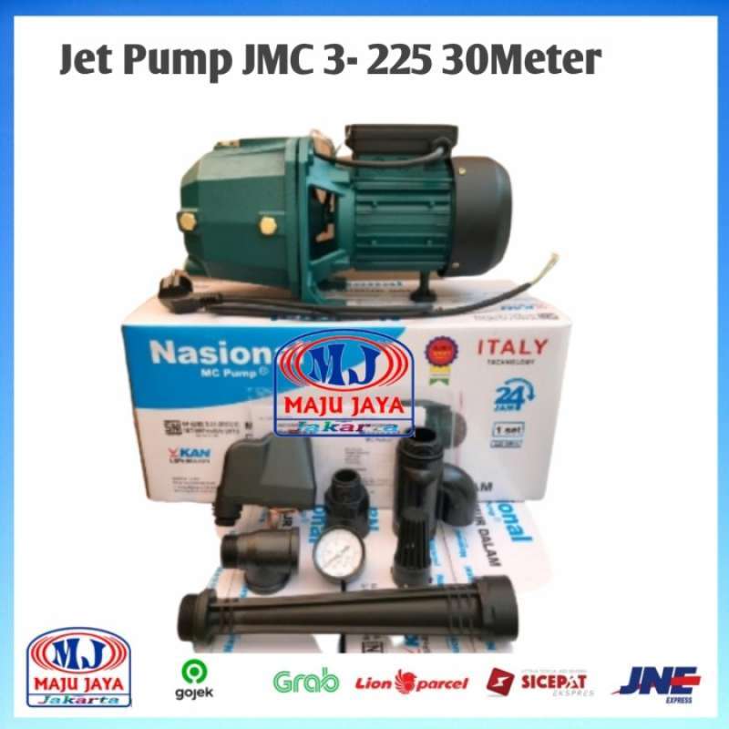 Promo MESIN POMP AIR JET PUMP NASIONAL JETPUMP 255 TANPA TABUNG POMPA ...
