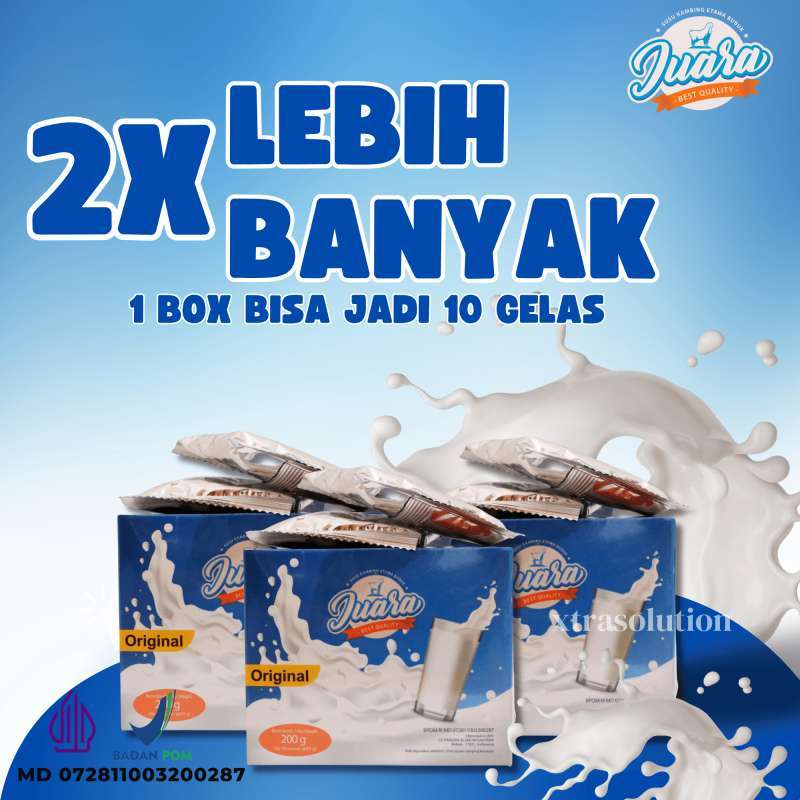 Jual SUSU JUARA ORIGINAL SUSU ETAWA SOLUSI MASALAH PERNAFASAN DAN ...