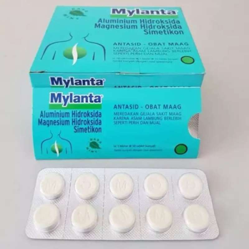 Jual Mylanta Box Isi 10 Strip @10 Tablet Di Seller Apotek Berkah Utama ...